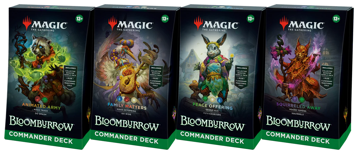 Bloomburrow Commander Decks - [Set of 4] (BLB)